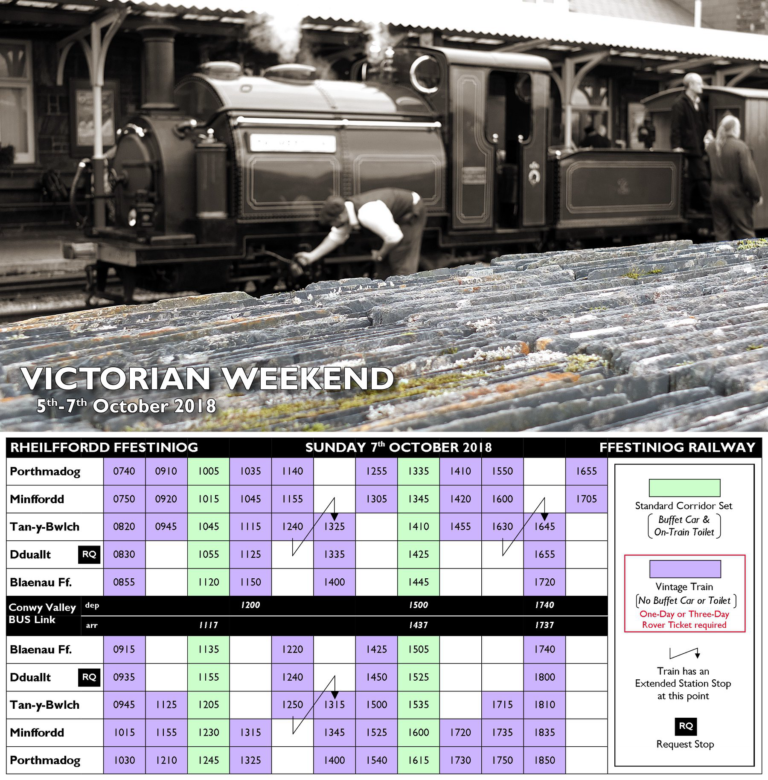 Victorian Weekend Timetables for 5th to 7th October – Inside Motion