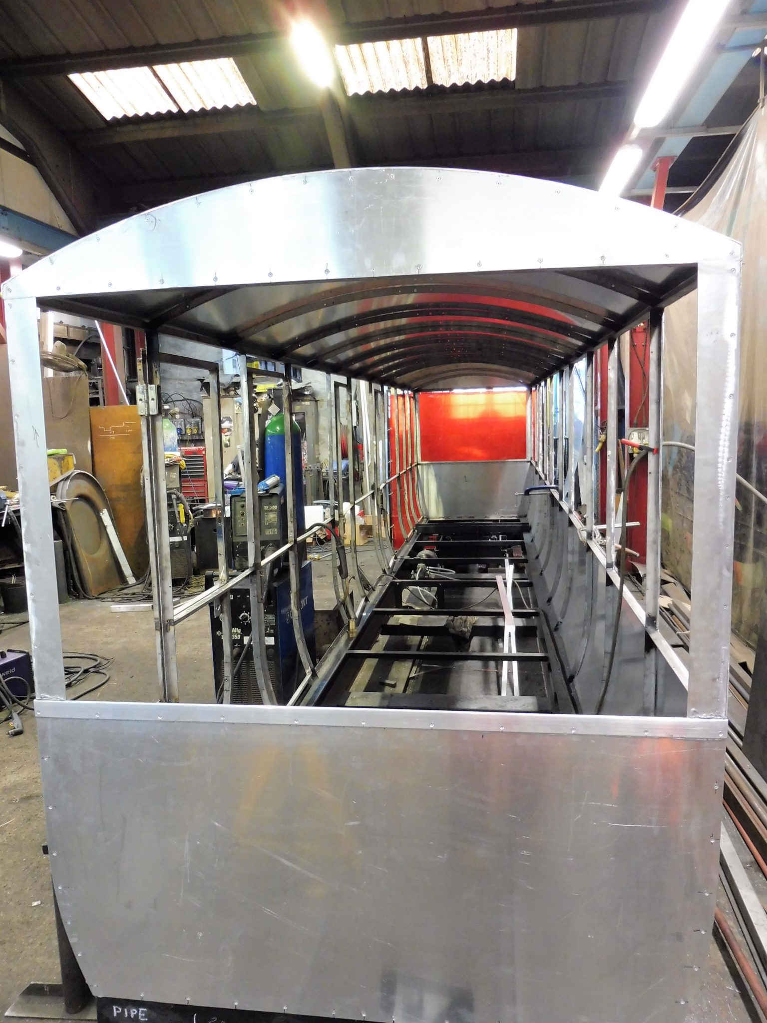 Ratty 2 – Ravenglass 3rd Class – Inside Motion